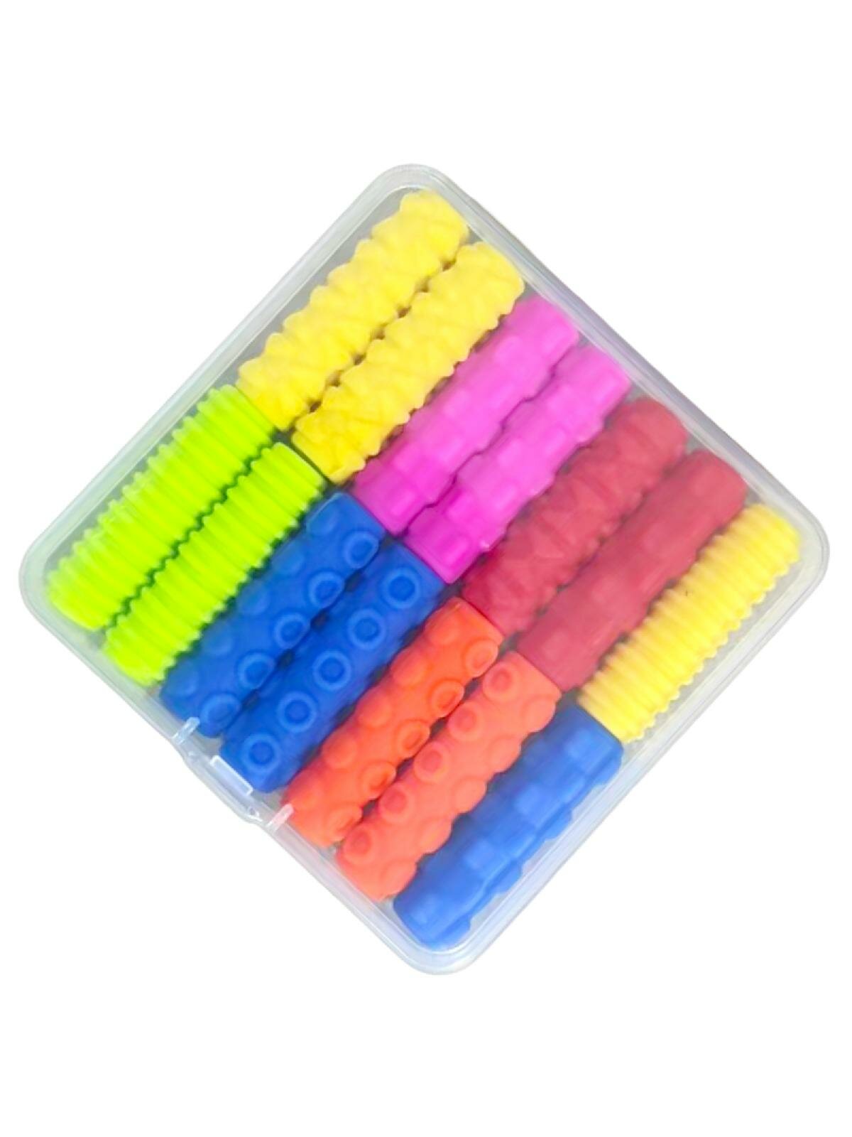 14/28 шт. Эргономичные ручки-держатели для ручек для письма, мягкая силиконовая ручка для детей