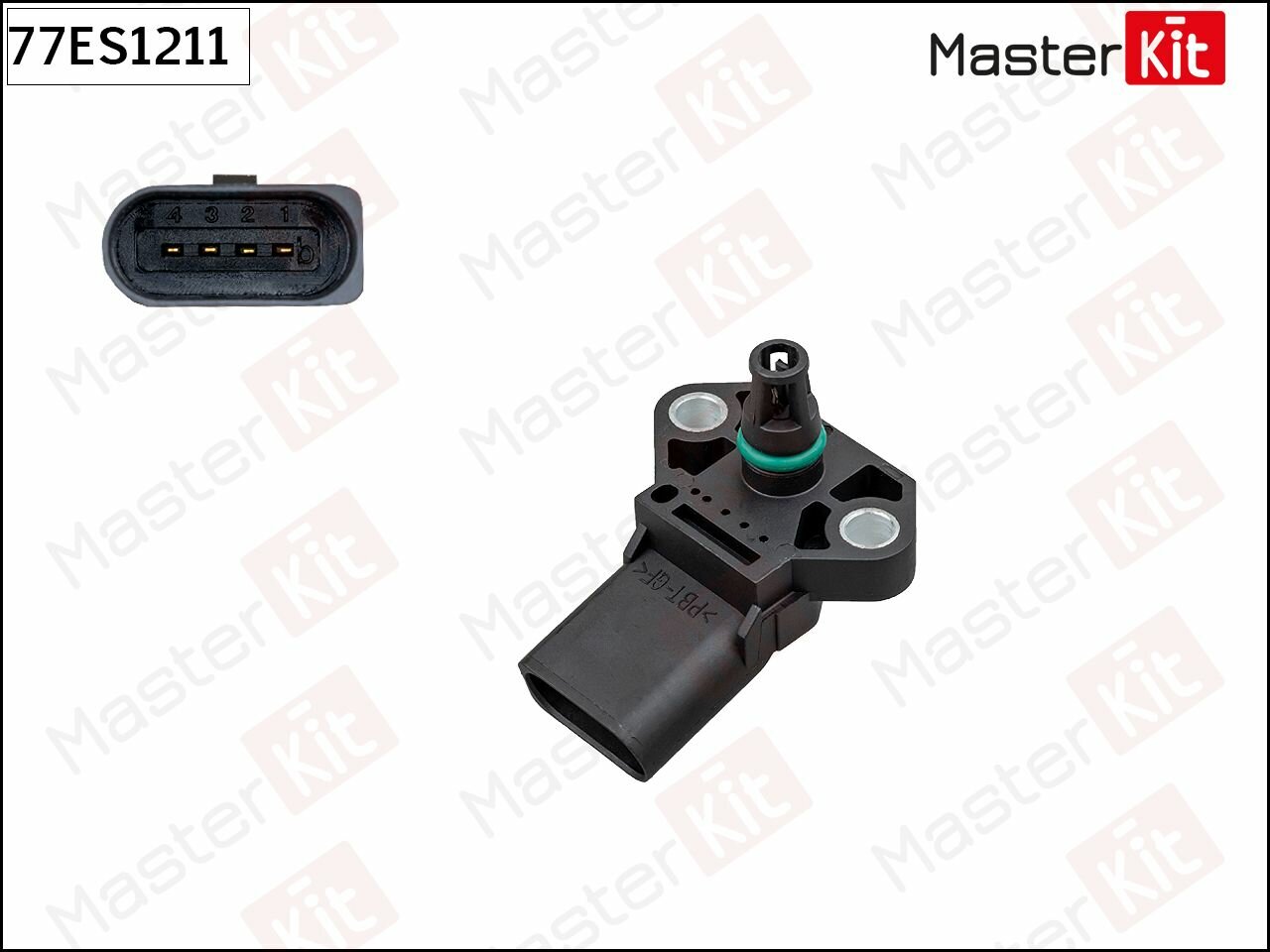 Датчик давление во впускном газопроводе AUDI/VW 1.8TSi/2.0TFSi MasterKit 77ES1211