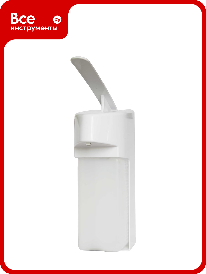 Локтевой дозатор для жидкого мыла и антисептика ООО "Базовая ДЕЗИНФЕКЦИЯ" МДУ-07
