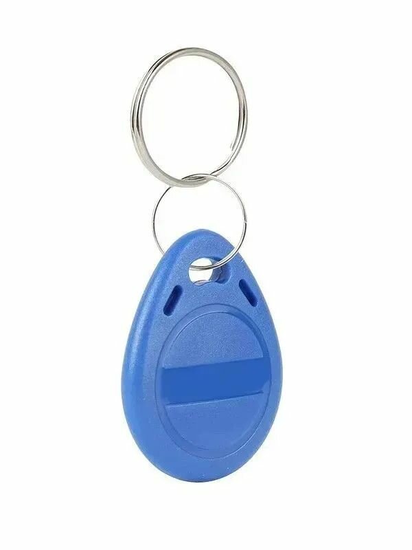 Ключ для домофона Proxy RFID T5577 перезаписываемый , магнитный, частота 125 кГц. Брелок-заготовка для копирования Em-marine. ю, 10 шт. в наборе, синий