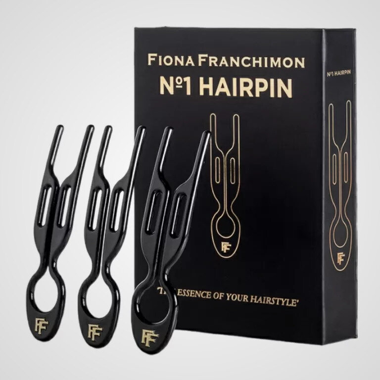 Шпилька Hairpin No1 - Черный Black Бокс 3 шт FIONA FRANCHIMON Hairpin No1 Black Шпилька 3 шт