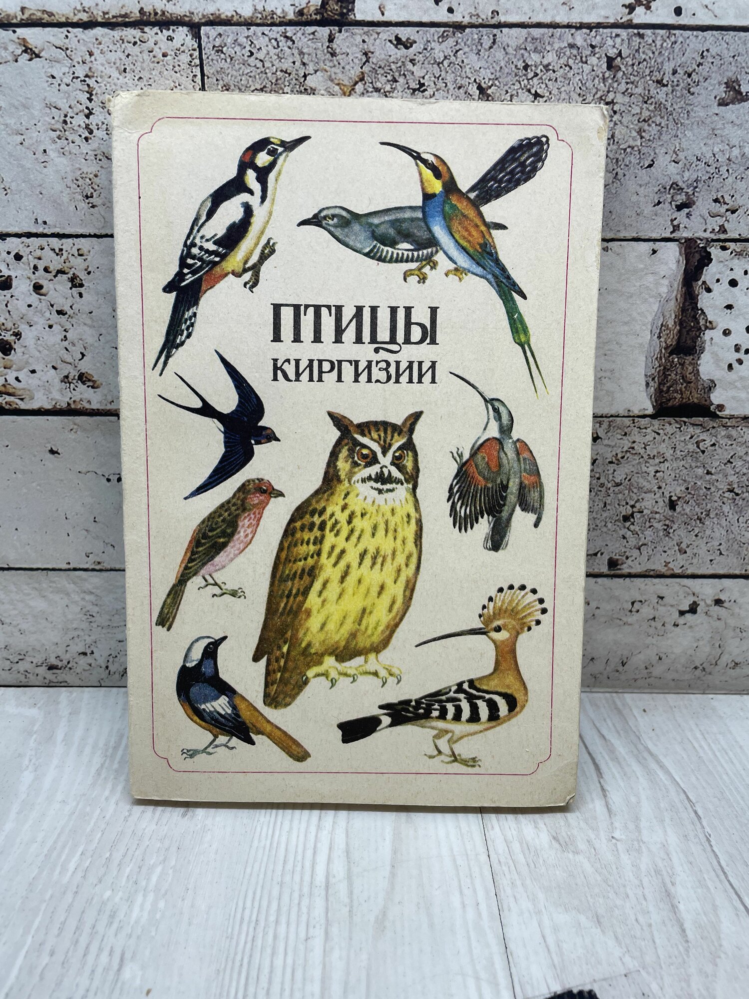 Шукуров Э. Д. Птицы Киргизии Часть 2 Мектеп 1986 г