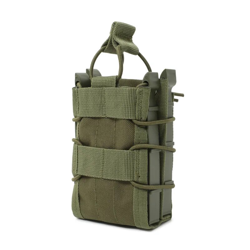 Тактический подсумок CLUSGO для магазинов 5.56/7.62 мм, GREEN