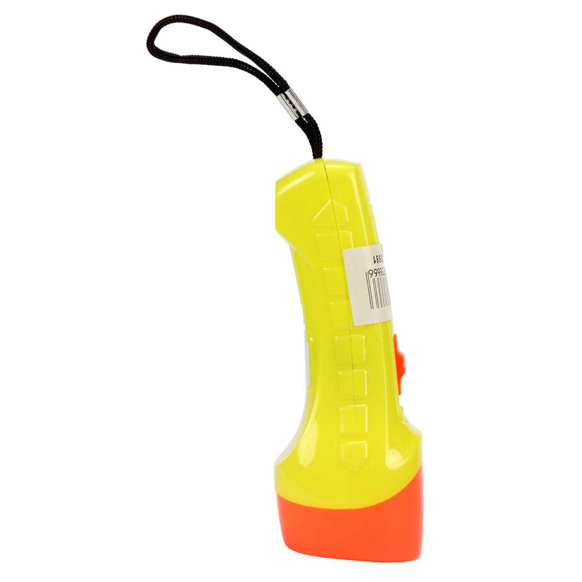 Фонарик пластиковый брелок 10 см, цветной корпус, удобный карманный аксессуар