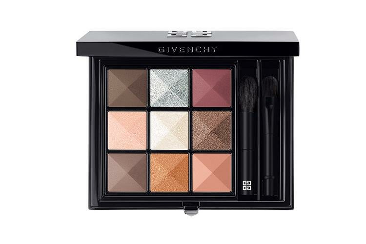 Палетка теней для век женская Givenchy Premium Nine Colors Рождественская коллекция 2025, #LE9.01 Sunshine Peach