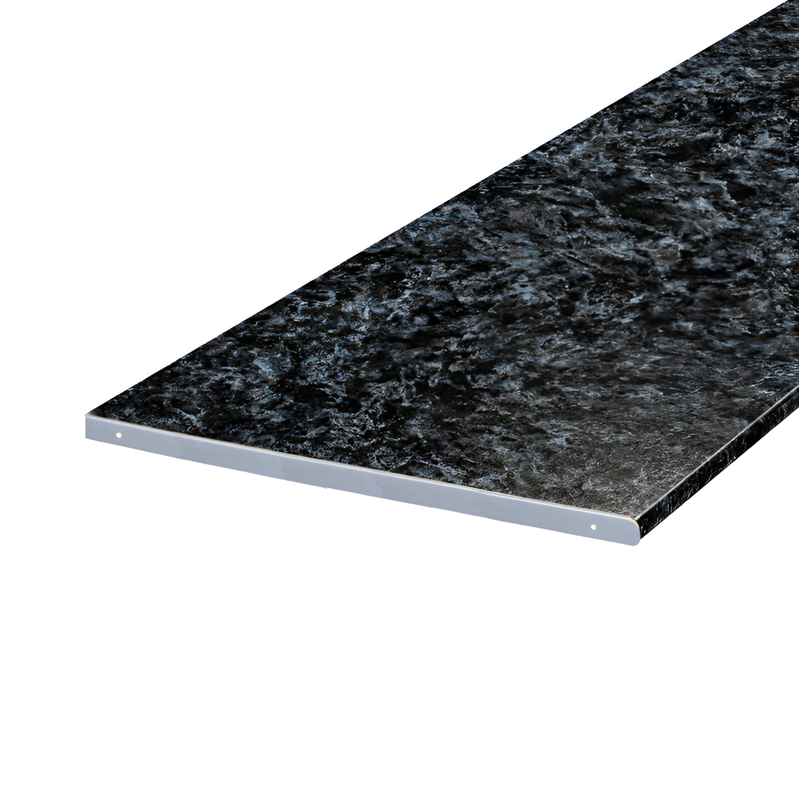 Столешница для кухни Скиф 40х60x3,8см с торцевыми планками. Цвет - Кастилло темный