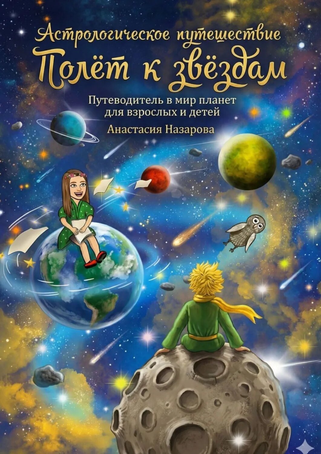 Полёт к звёздам. История маленькой принцессы, которая нашла свой путь, отправившись в космическое путешествие [Цифровая книга]