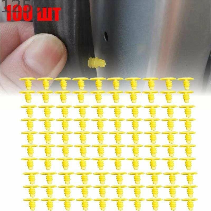 Клипса автомобильная для крепления уплотнителя дверей набор 100 шт. клипса автомобильная для крепления уплотнителя дверей набор 50 шт. Общая модель11