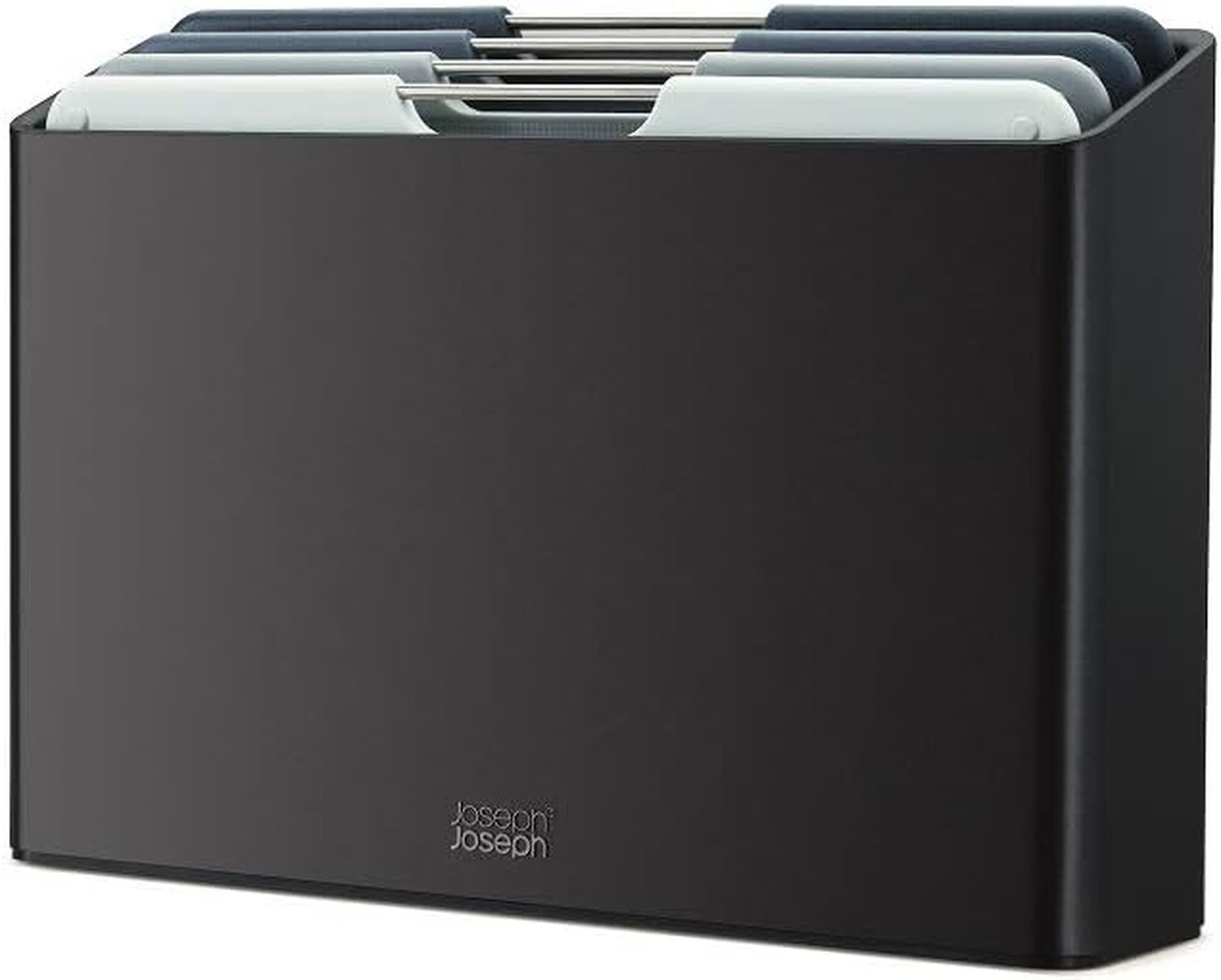 Набор из 4 цветных разделочных досок Joseph Joseph Folio с чехлом для организованного хранения, 60186