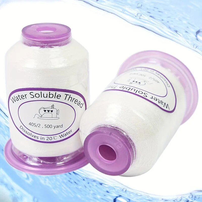 Водорастворимая нить для вышивки 40/2,455м, Astra&Craft