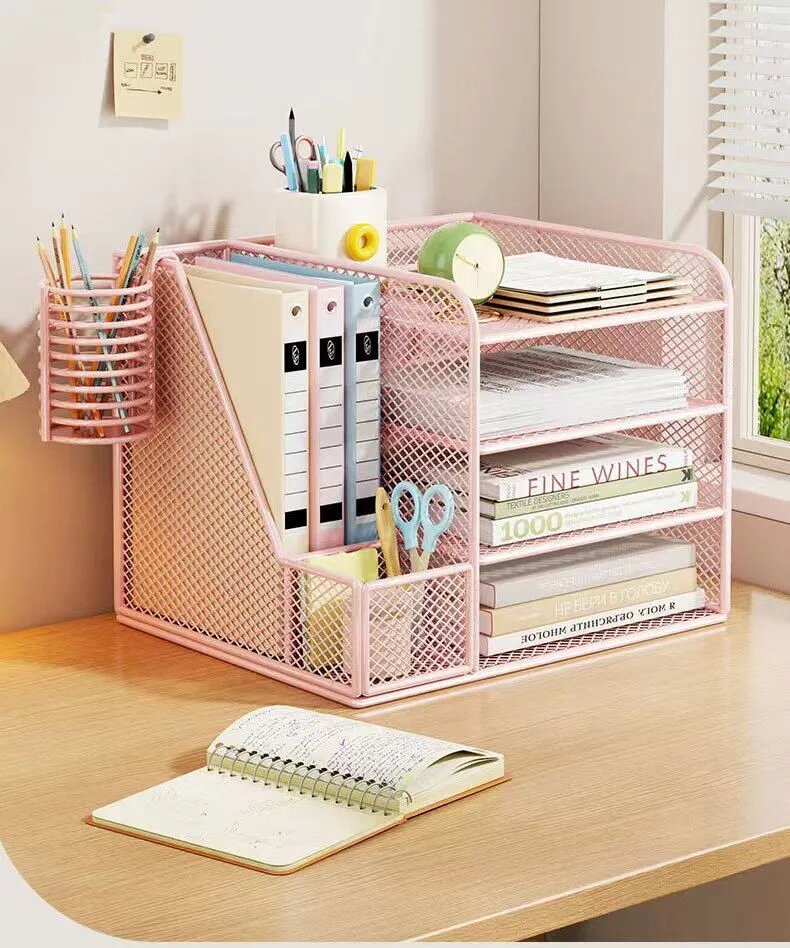 Металлический лоток для документов A4, многоуровневый органайзер для офиса
