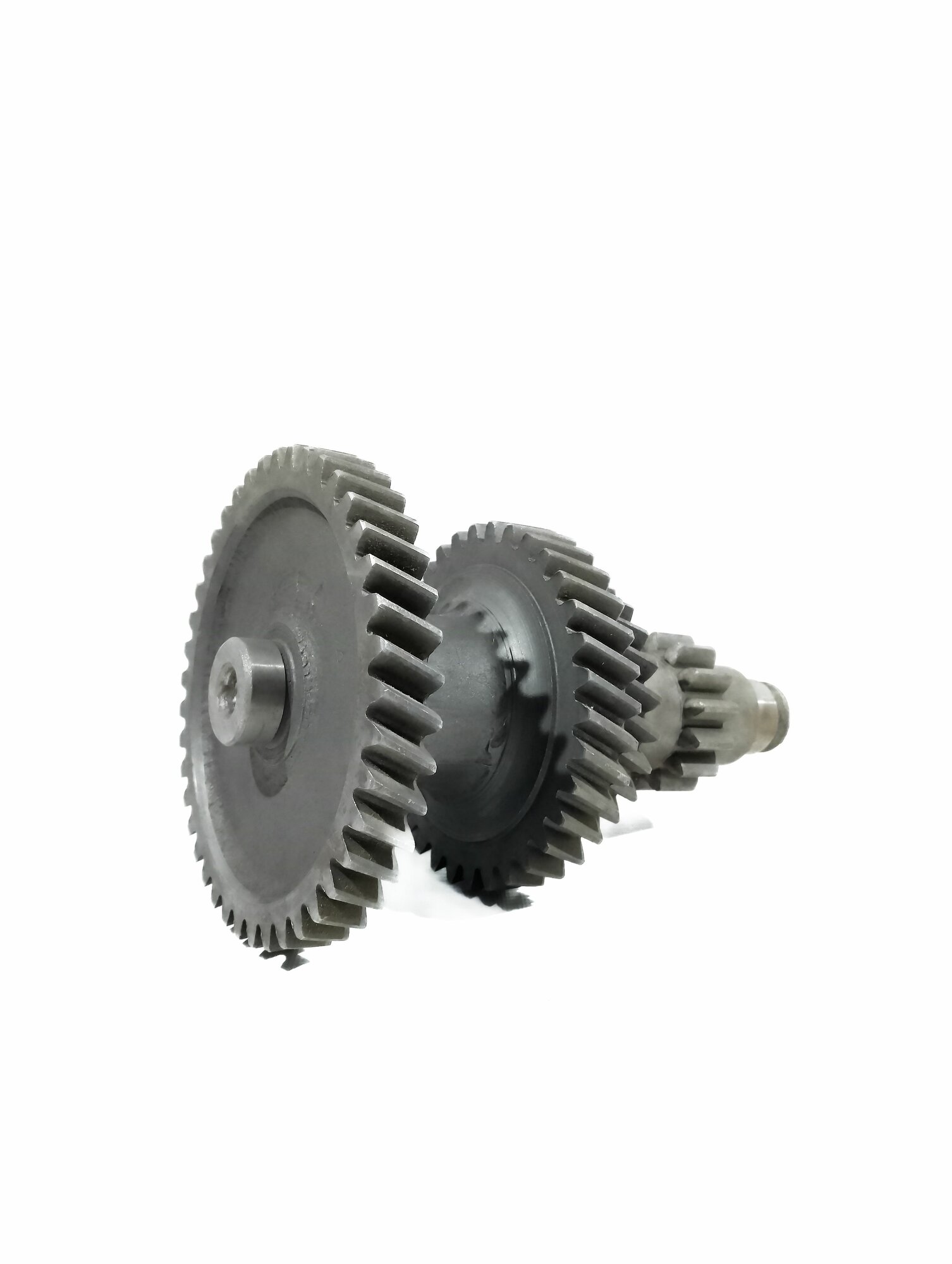 Блок шестерён для четырёхступенчатой КПП в автомобилях ГАЗ-3307, 66, 53 и 3308. (под гайку)