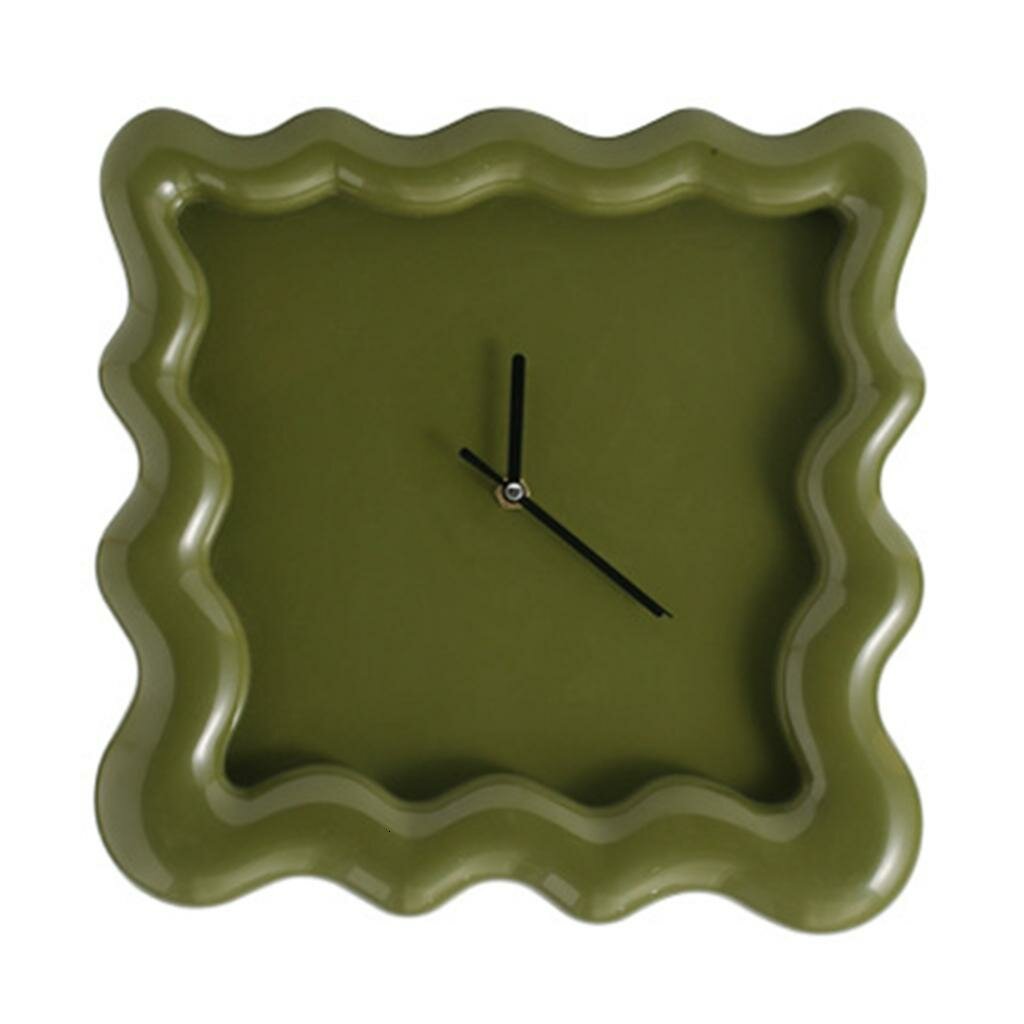 Современные настенные часы, Зеленый