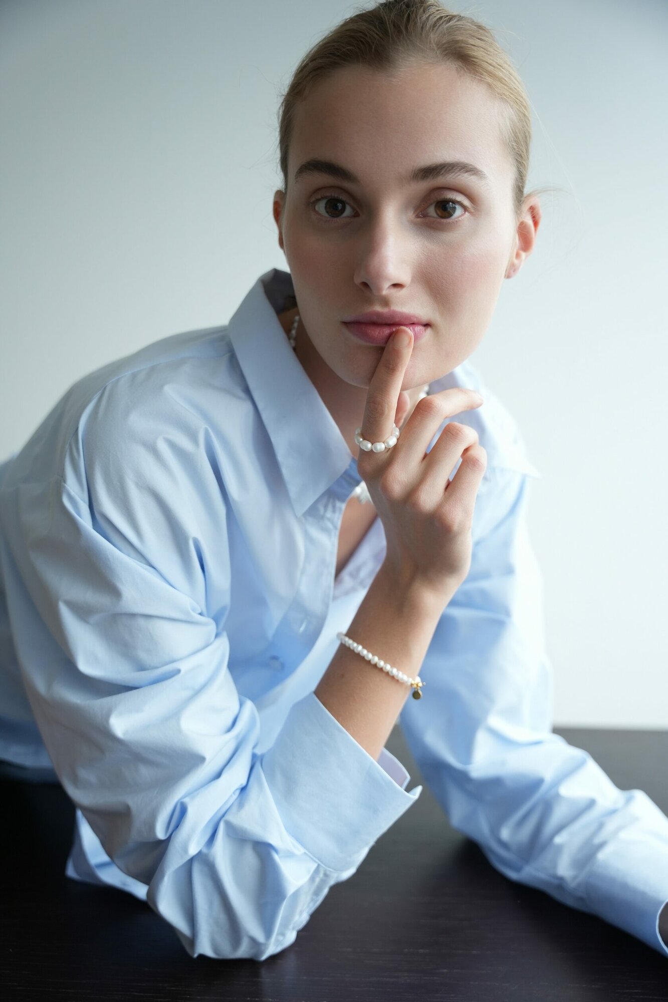 Кольцо, жемчуг пресноводный