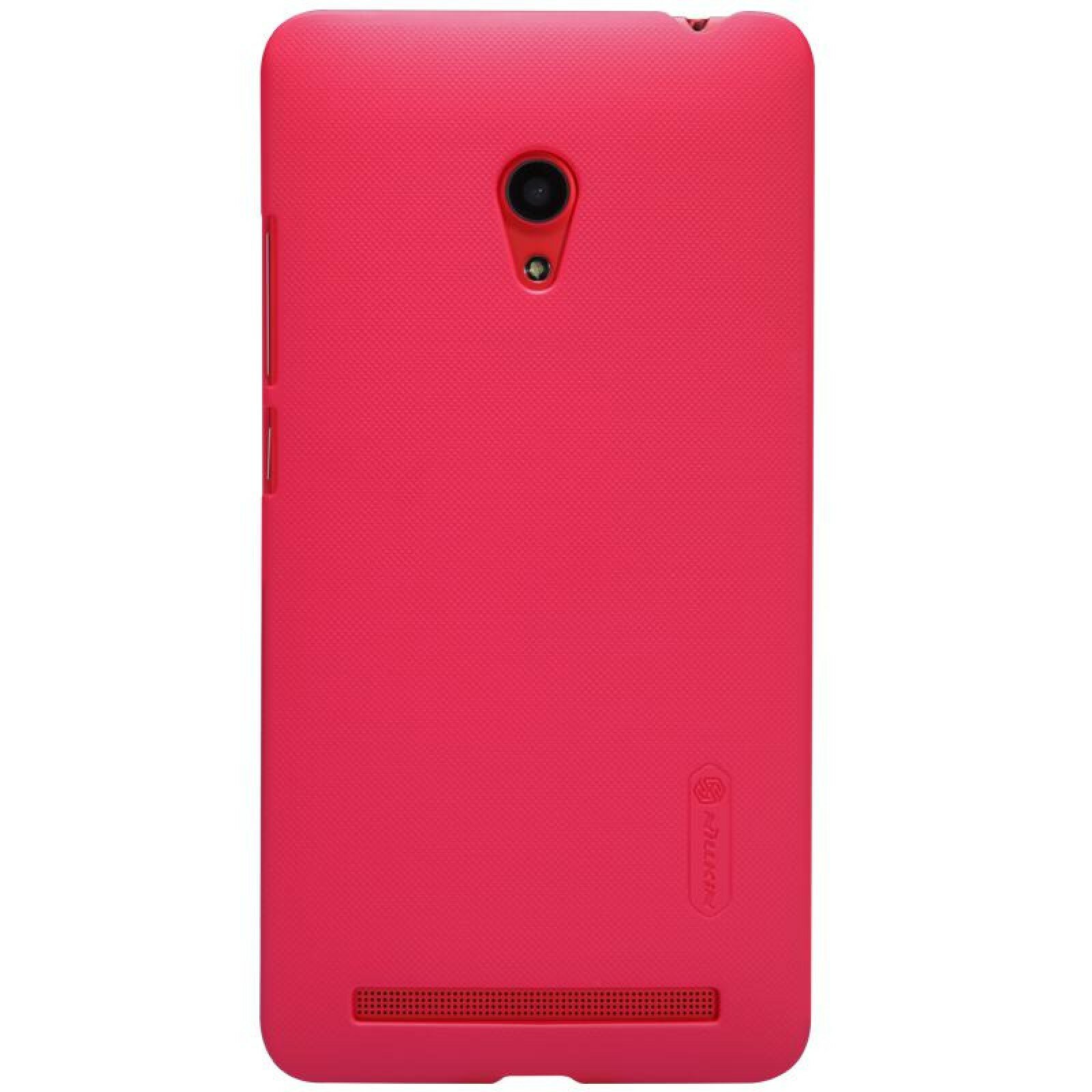 Чехол панель-накладка MyPads для ASUS Zenfone 6 A600CG/A601CG ярко-розовый пластик