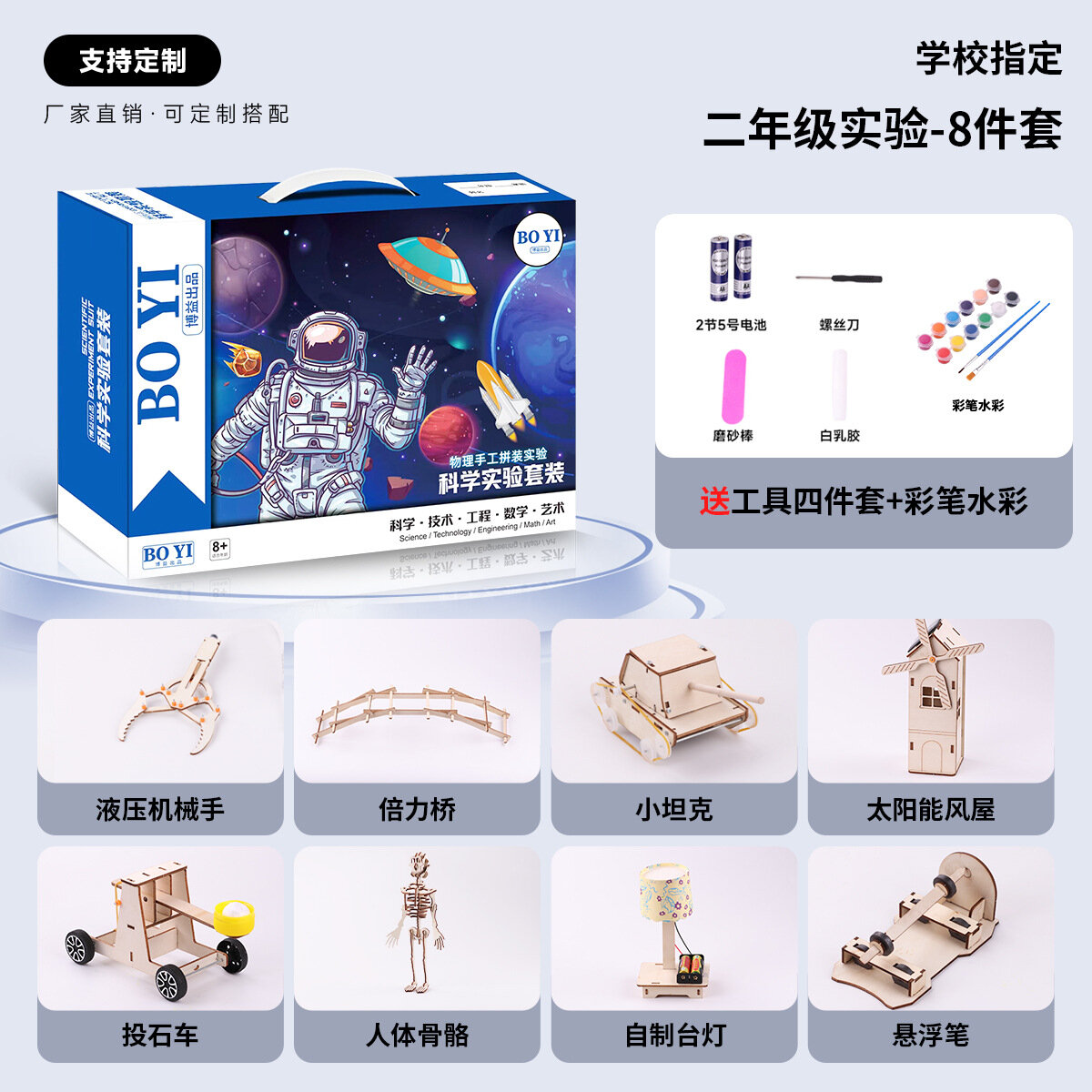 Набор для научных экспериментов в детском саду, набор для творчества по физике, небольшой подарок, игрушка для раннего развития детей, оптовая продажа образовательных игрушек.