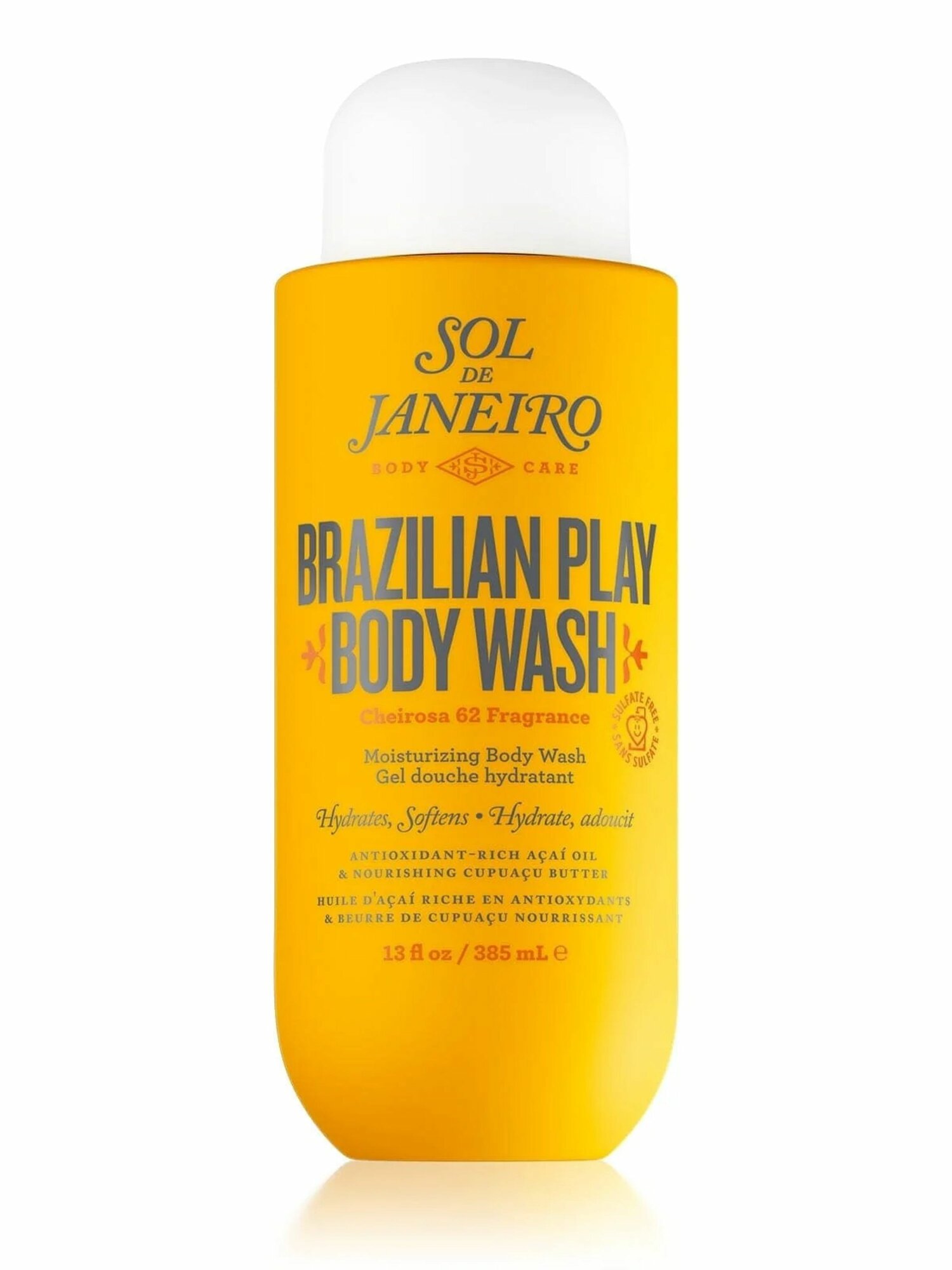 SOL DE JANEIRO Крем-гель для душа Brazilian Play Moisturizing Shower Cream-Gel (385 мл)