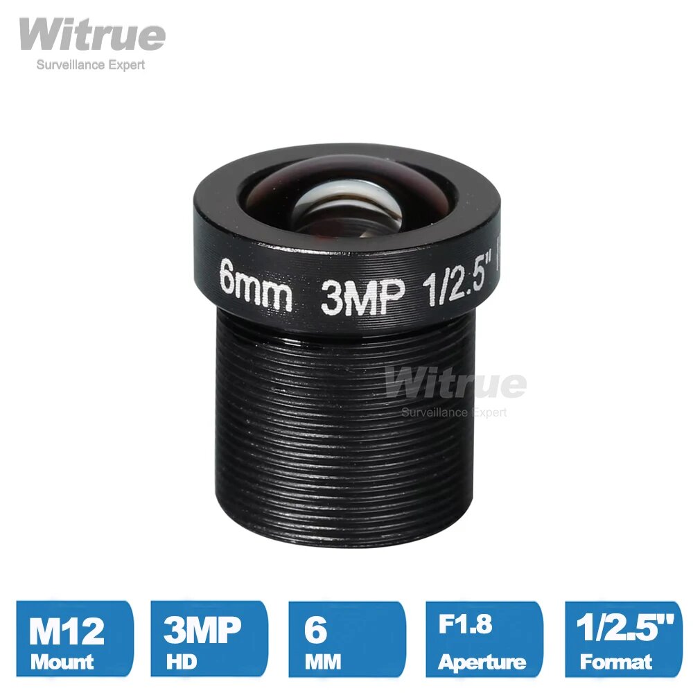 Объектив Witrue HD 3Мп 6мм