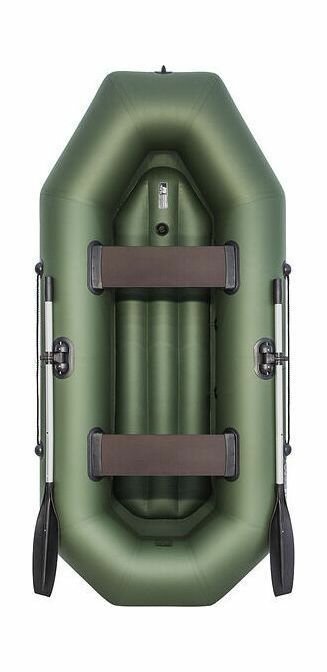 Надувная лодка ПВХ, аква-оптима 260 НД, графит