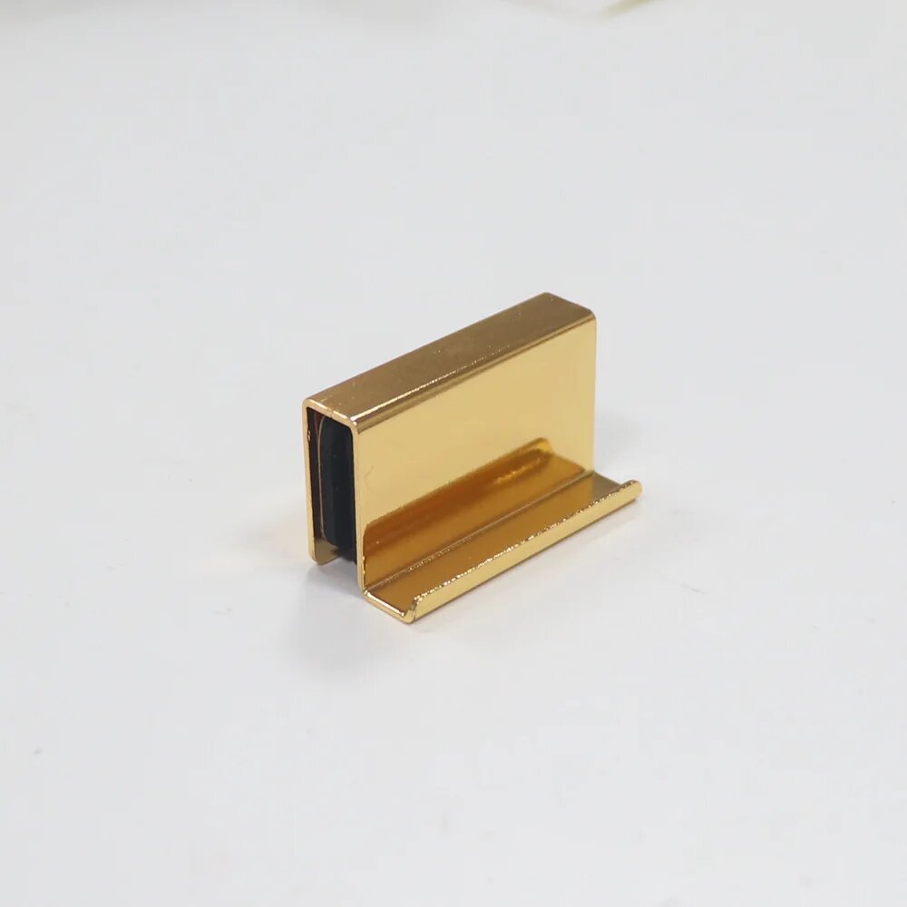 Ручки для стеклянных дверей из железа 2pcs Gold