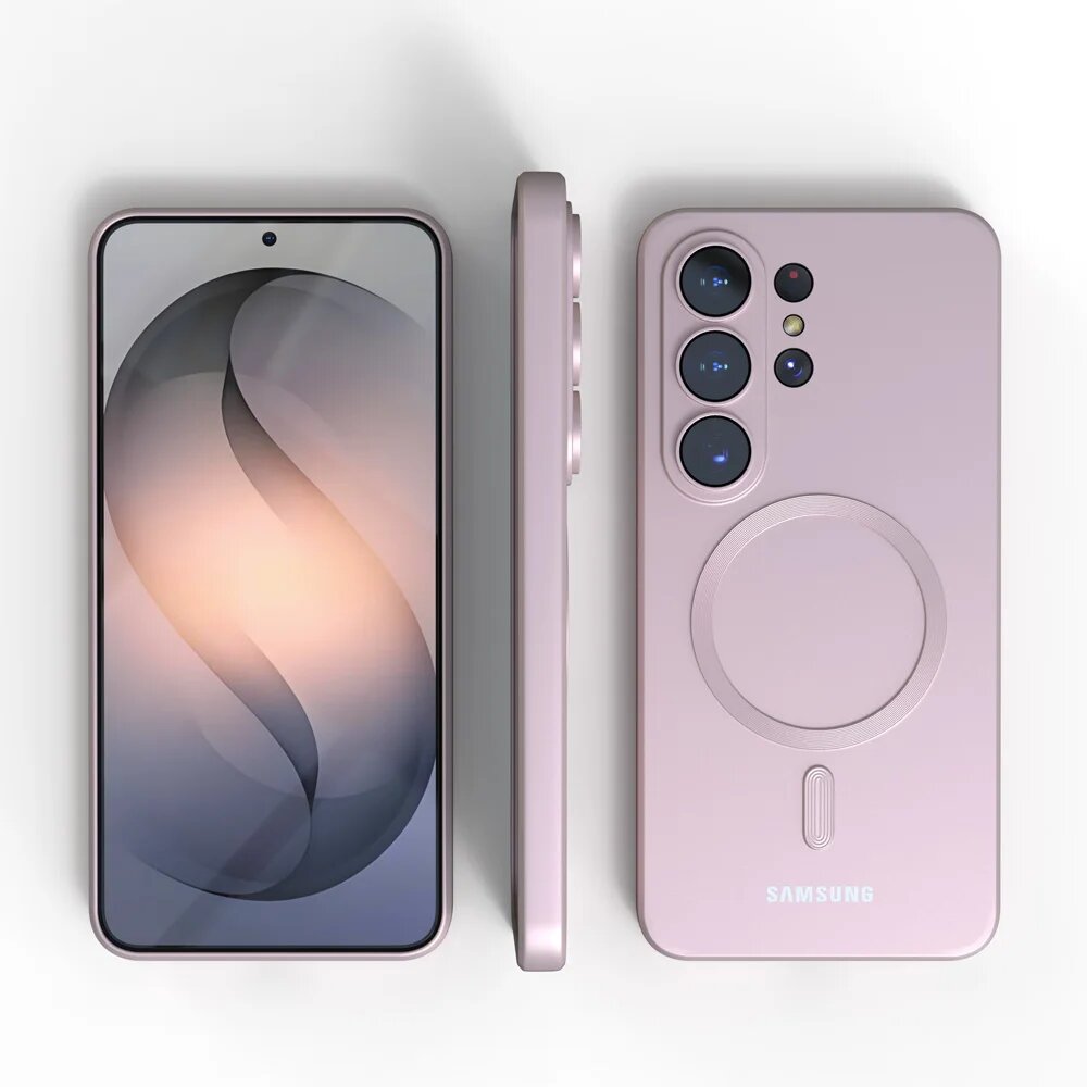 Чехол MagSafe для Samsung Galaxy S23 Ultra Pink