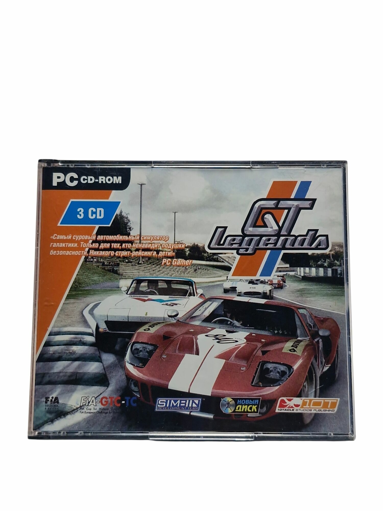 Игра для компьютера: GT Legends Box pc диск лицензия