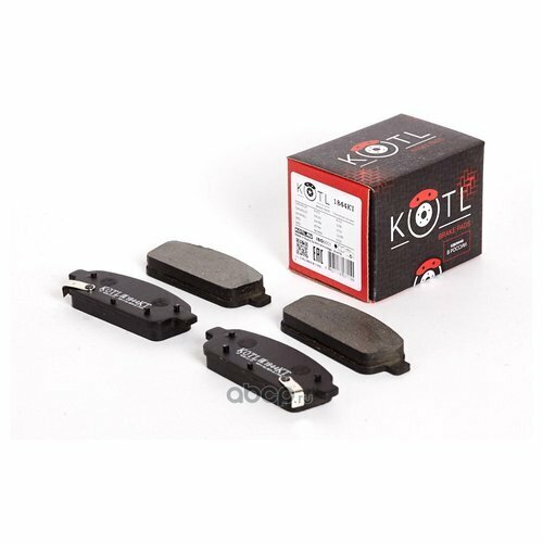 Колодки тормозные дисковые задние к-т chevrolet cruze 09-/orlando 11-/opel astra KOTL 1844KT