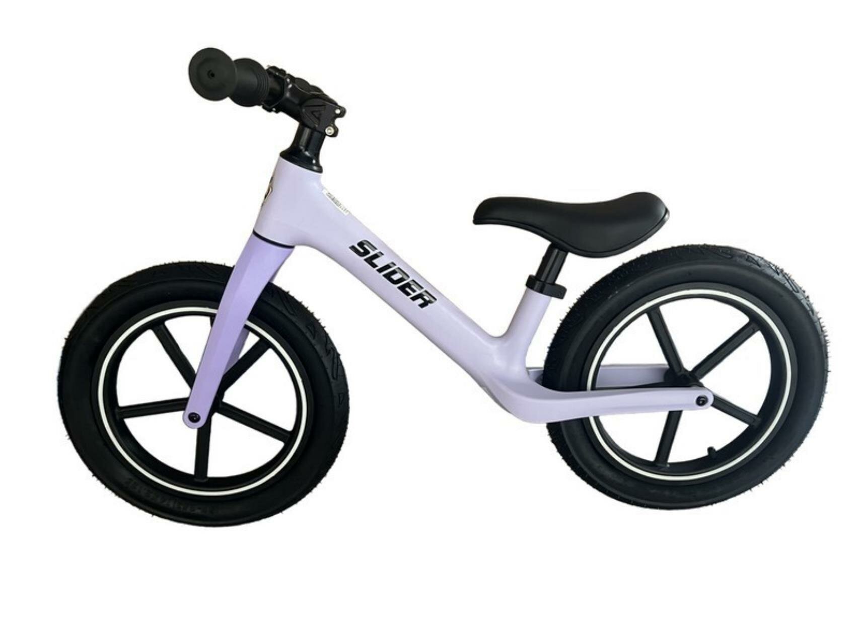 Беговел Slider, колеса AIR 14', сиденье регулируется, цвет: фиолетовый, в к 59x16x43 см