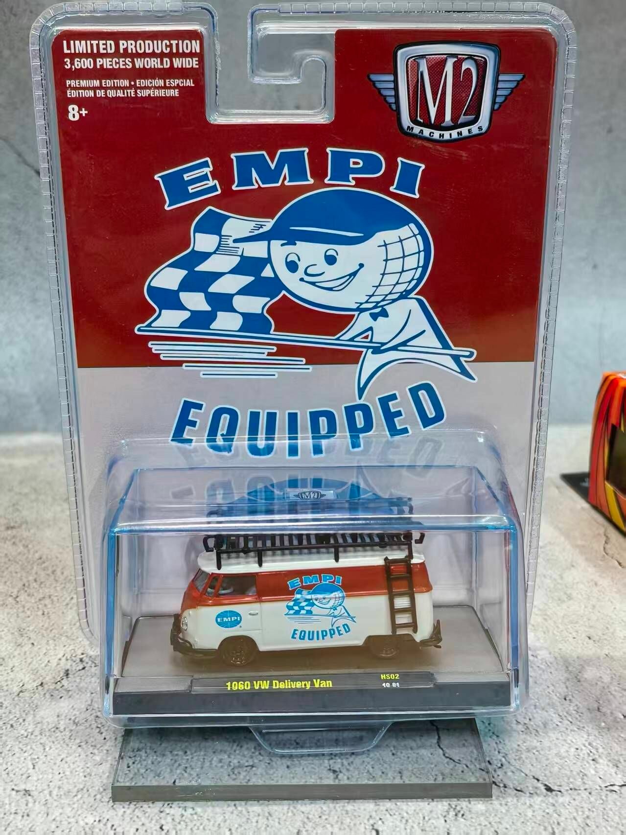 Коллекционная модель автомобиля из сплава в масштабе 1:64 M2 Machine Volkswagen Chevrolet Ford Van, специальное издание