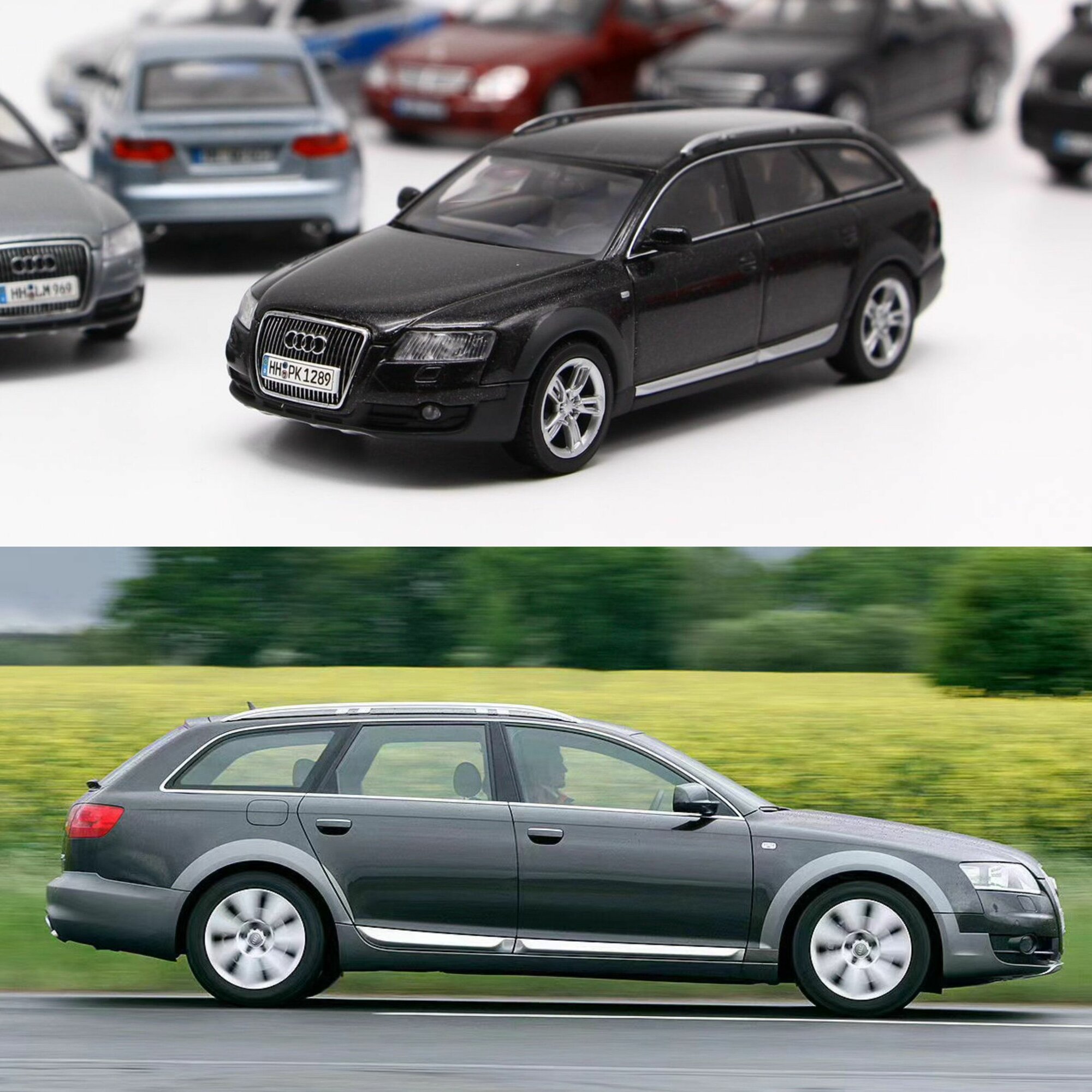 Autoart Audi A6 Allroad Quattro 2006 C6 1:43 3.0TDI модель автомобиля