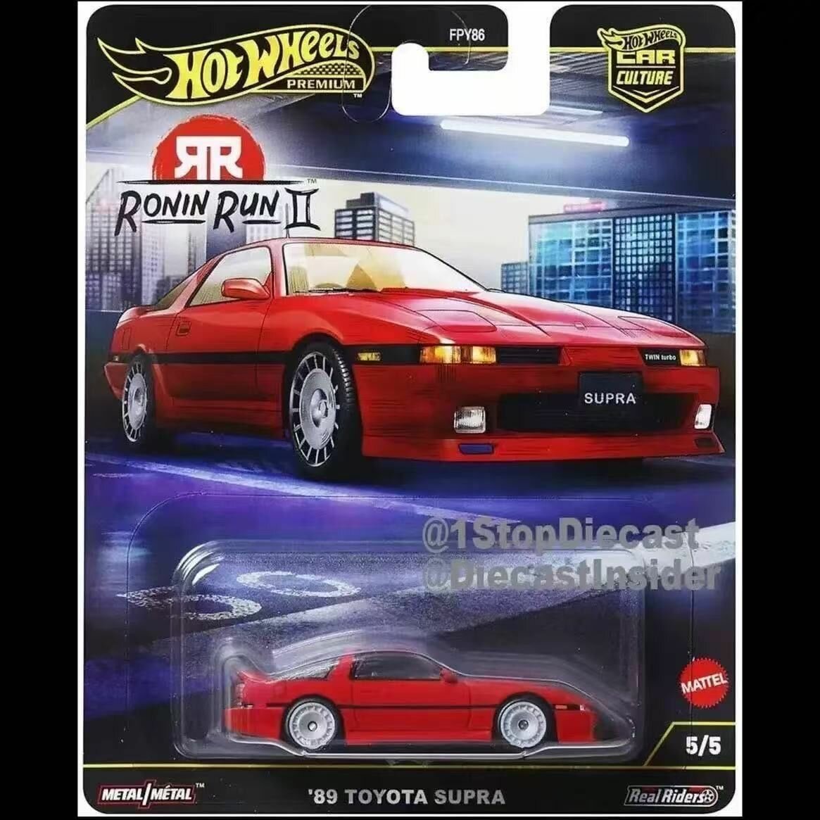 Hot Wheels Elite FPY86 Японские Спорткары Коллекция 1:64 Золотая Серия Литая Модель (5-TOYOTA SUPRA)