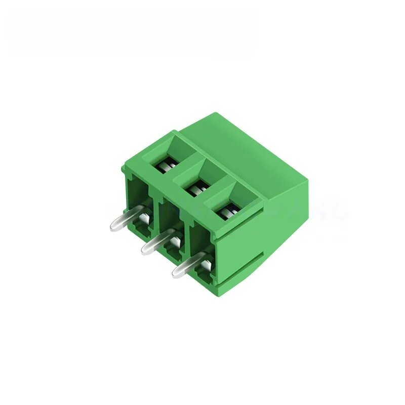 Клеммный разъем KF128-5.08mm-3Pin, зеленый