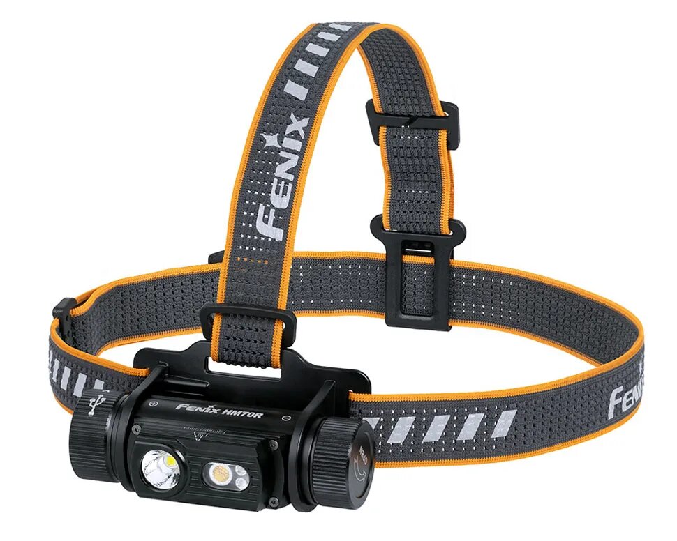 Fenix HM70R Кемпинговый налобный фонарь 1600 люмен дальнего действия 186 м черный