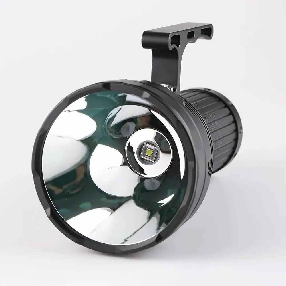 Фонарь ручной Convoy SST90.2 1816 метров дальности луча LED Черный алюминиевый корпус — фото 1