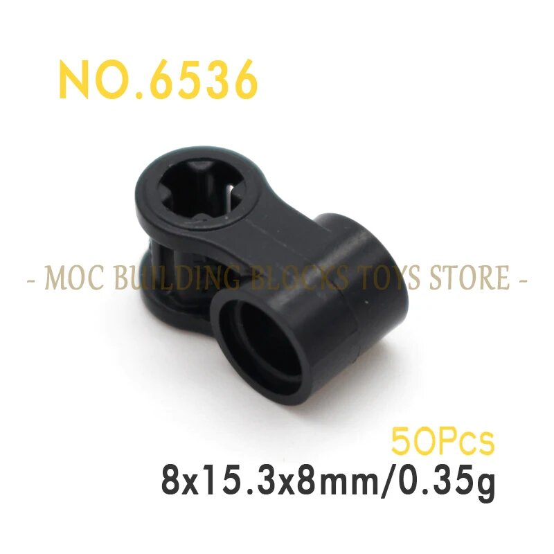 Конструктор JILE Черный блок 6536 (50 шт) 8x15.3x8mm