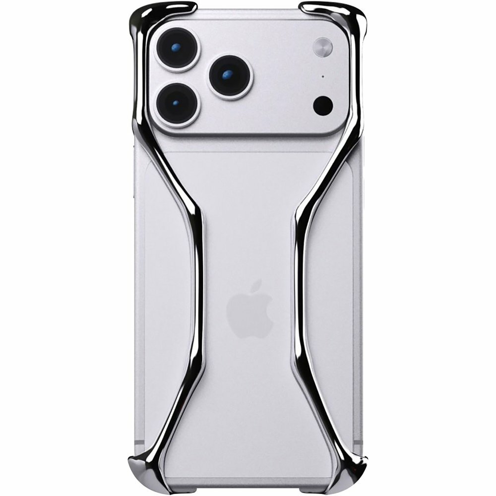 Чехол YNOT Limited Shell для iPhone 17 Pro серебристый — фото 1