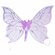 Крылья феи сиреневые, органза, Purple