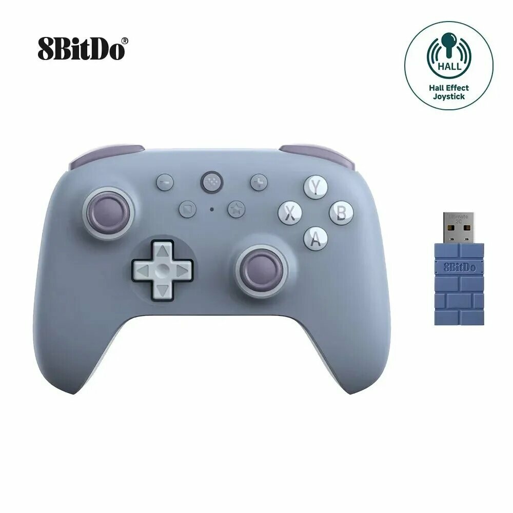 8BitDo Ultimate 2 81HD Беспроводной игровой контроллер Ultimate 2c для ПК, Windows 10, 11, Steam Deck, Android