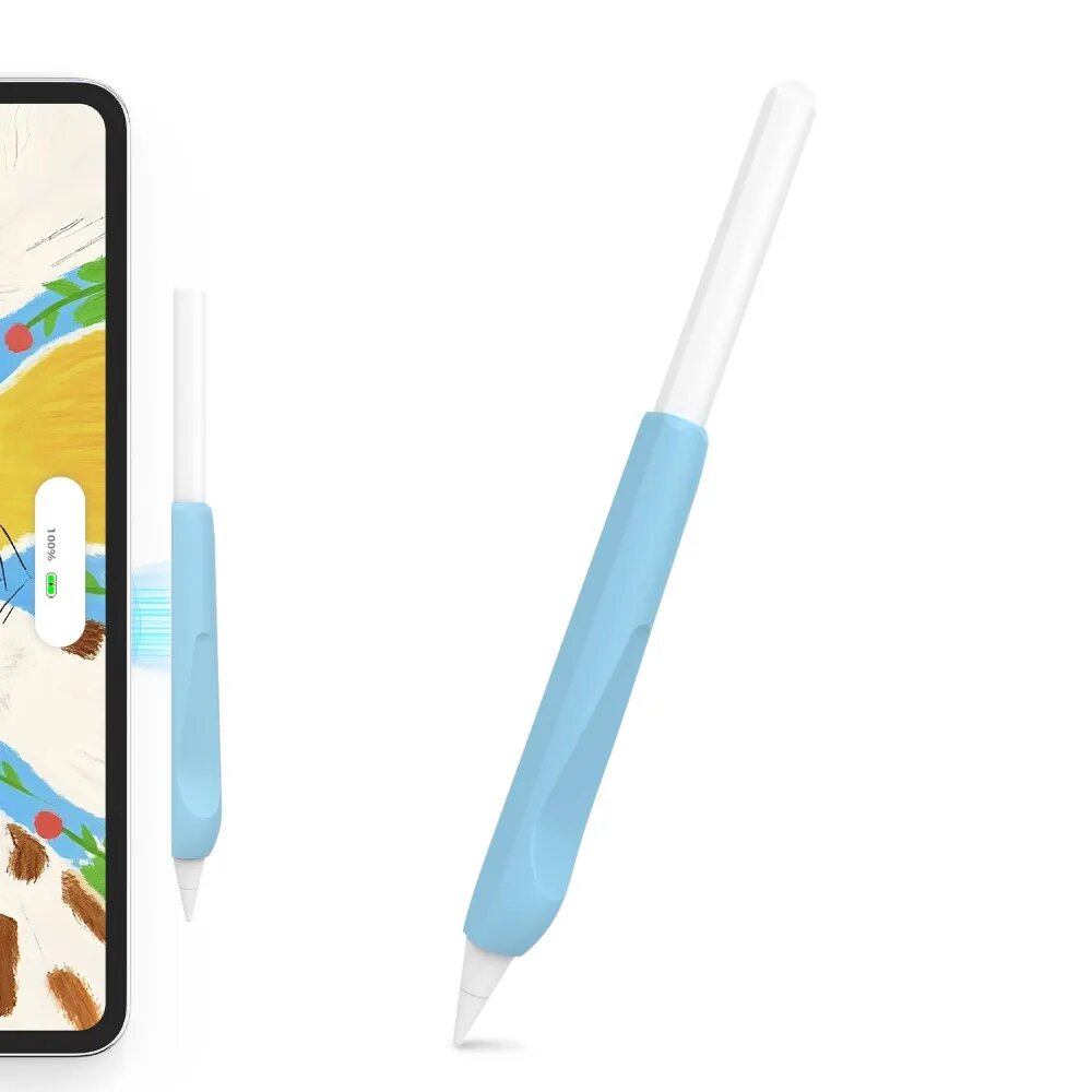 Стилус для iPad, синий Light Blue, совместим с Apple Pencil