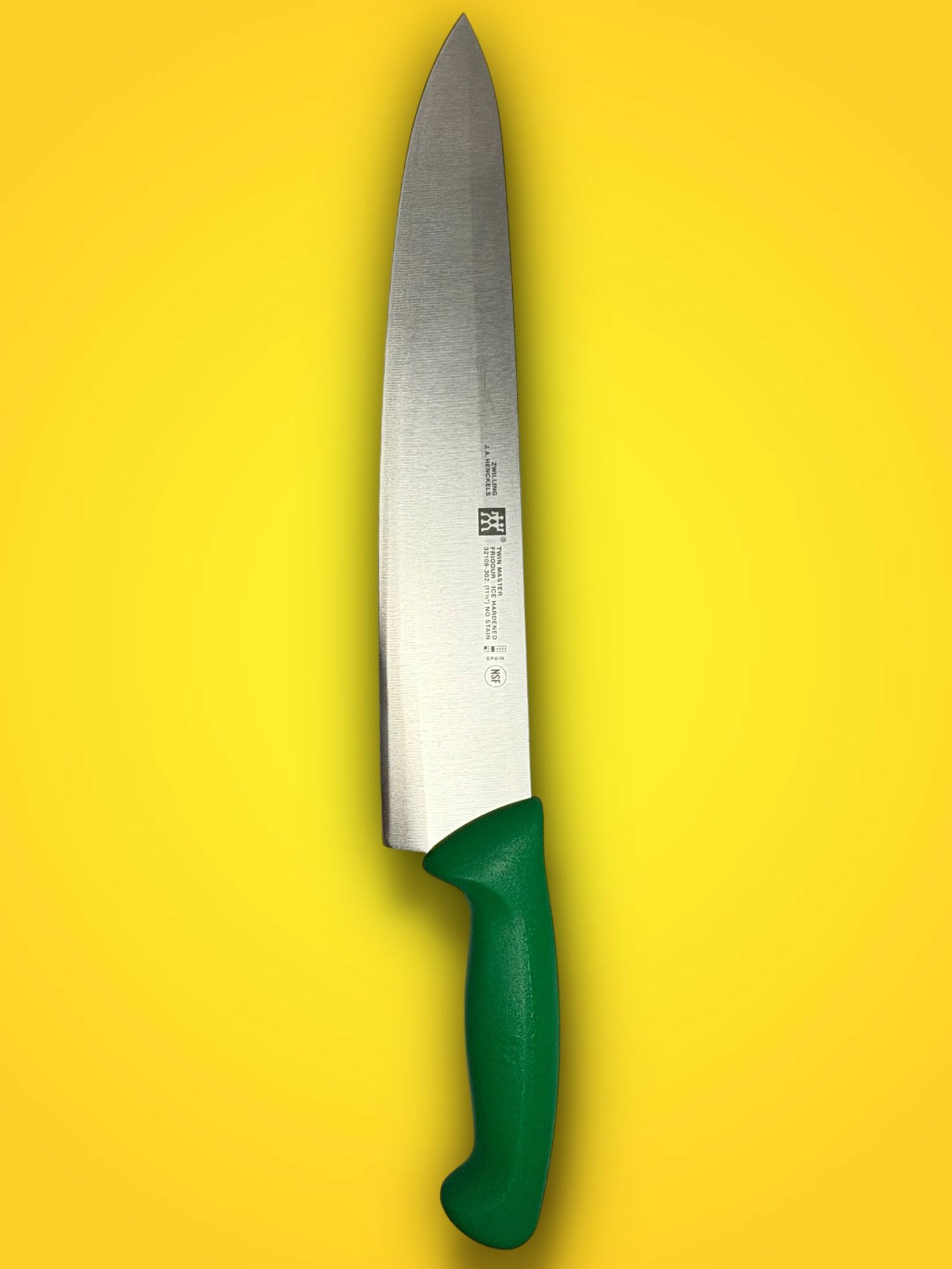 Кухонный нож Zwilling J.A. Henckels Twin Master Green 11.5 Chef Knife, 32108-302