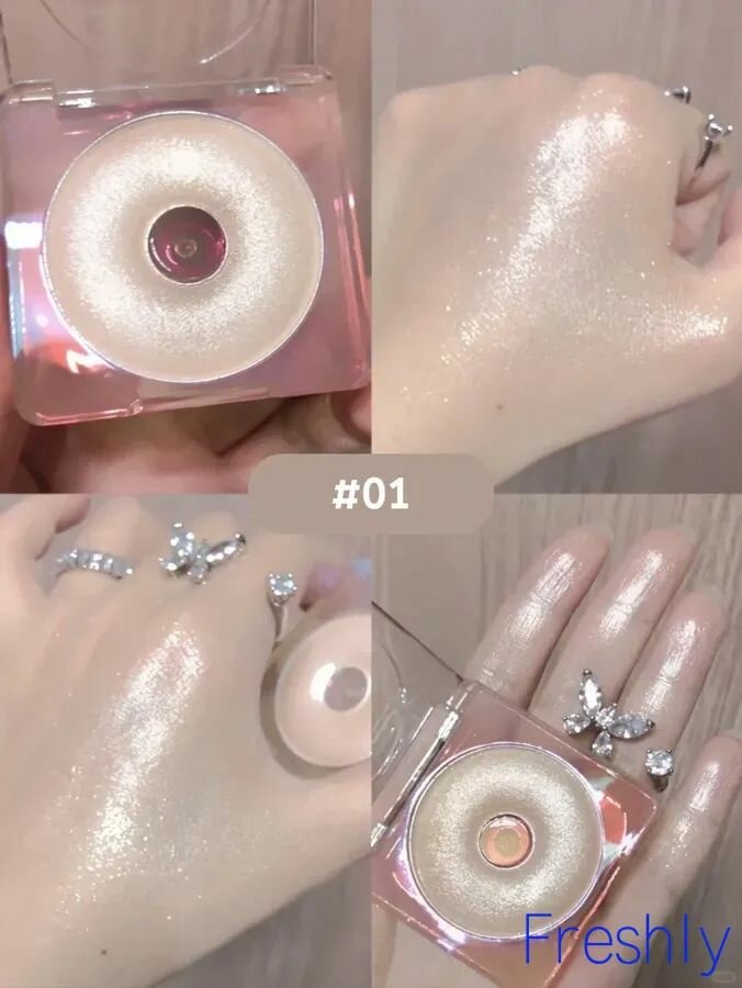 Хайлайтер для лица Judydoll Starlight Highlighting Powder , 4 г - 01 Creamy Glow