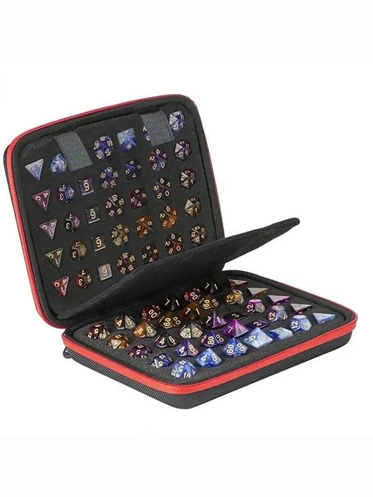 Cумка для игральные кости хранения и переноски Дайскейс для кубиков на днд