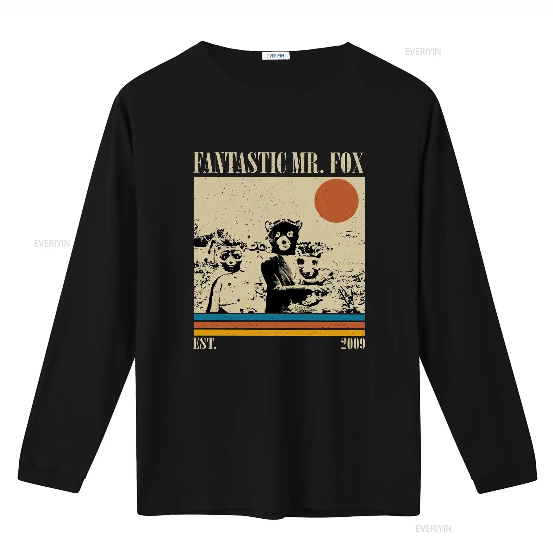 Мужская футболка Mr Fox хлопок