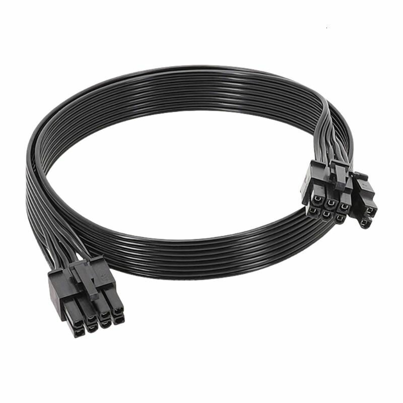 8Pin на 6+2 Pin PCIE кабель питания 50см