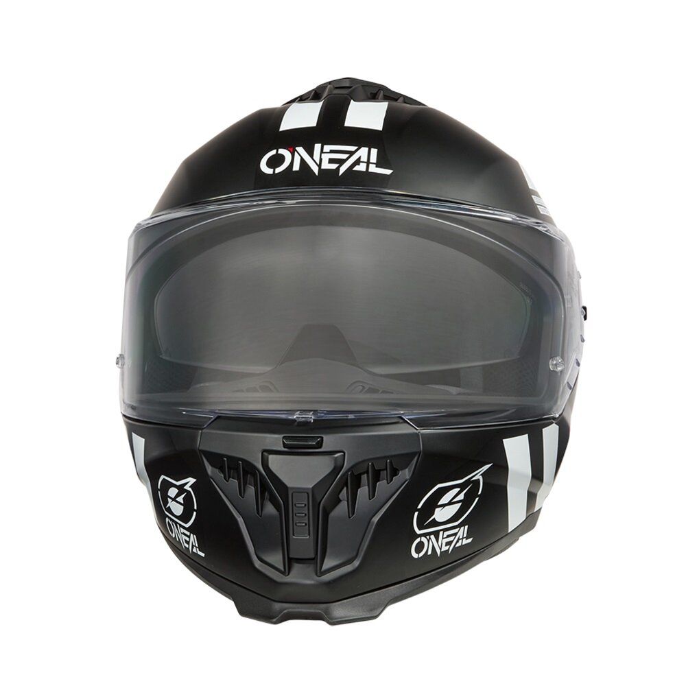 Мотошлем Oneal Challenger-Warhawk-V25 Black-white. M. Черный-белый