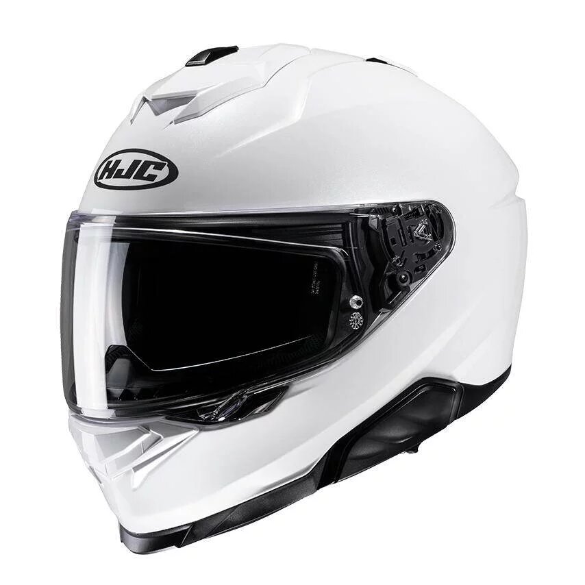 Мотошлем HJC I-71 PEARL WHITE. L. Белый