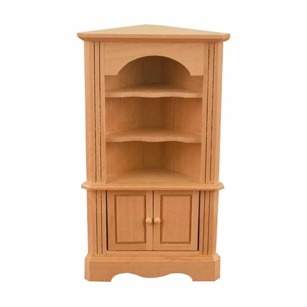 Миниатюрный деревянный шкаф для кукольного домика, книжная полка, винный шкаф, мебель, масштаб 1:12