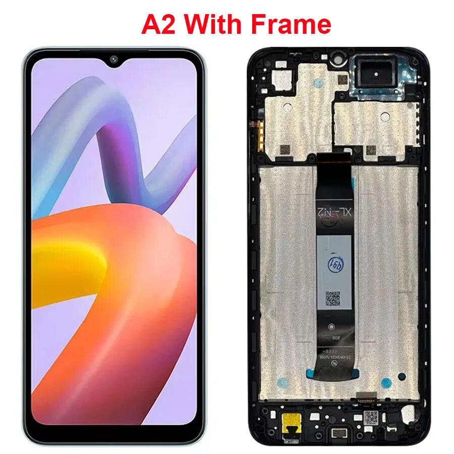 Экран Xiaomi Redmi A2 с рамкой