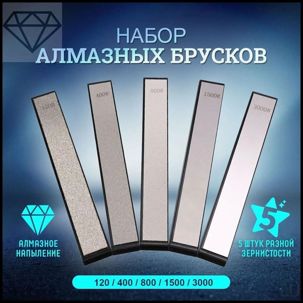 Точилка для ножей, ножниц, 16 см, 5 предм.