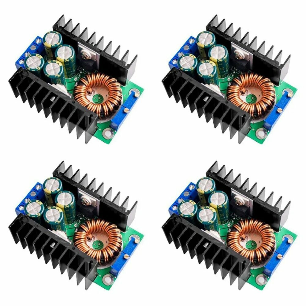 4x 300 Вт XL4016 DC-DC Max 9A Понижающий Преобразователь 5-40 В 1,2-35